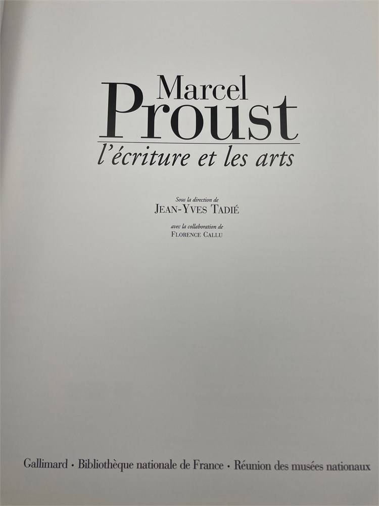 PROUST. Catalogue d'exposition sur Proust et les arts - 1999. - Dodecade